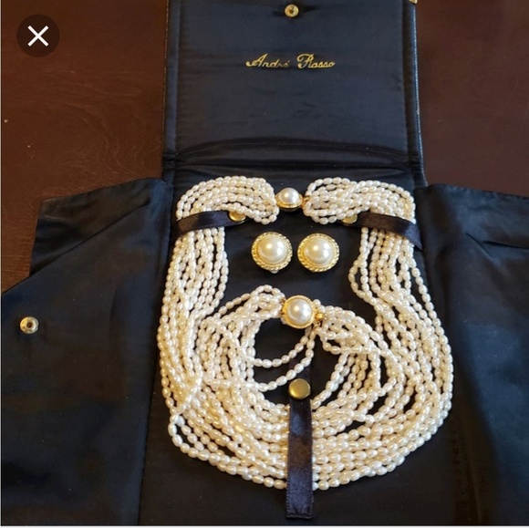 Other | Andre Piasso Freshwater Pearl Set | Poshmark